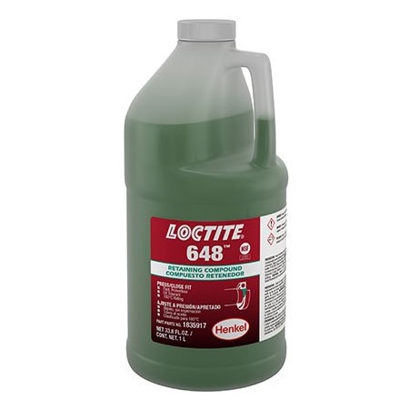 Henkel Loctite Henkel Loctite 648648 Retaining Compound 1 liter 1835917 ...