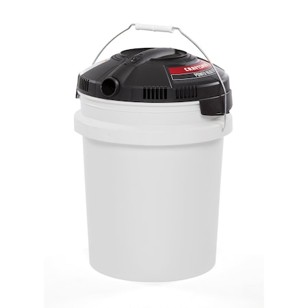 Craftsman Wet/Dry Vac Powerhead, 1.75 Peak HP Bucket Vacuum ...