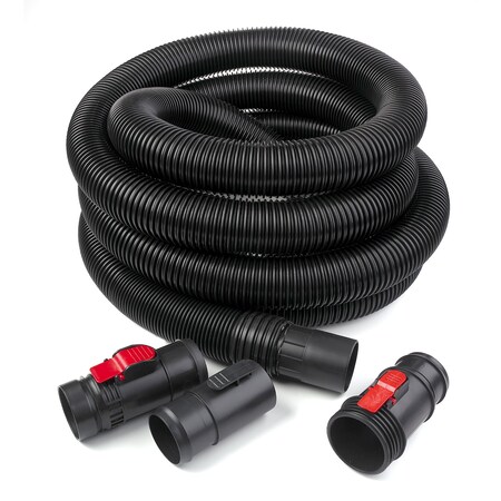 Craftsman 2-1/2 in. x 20 ft. POS-I-LOCK Wet/Dry Vacuum Hose Kit for ...