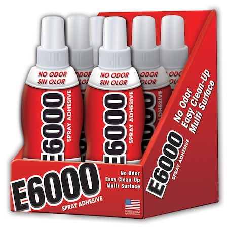 E6000 E6000 High Strength Translucent White Spray Adhesive 4 oz 563012 ...