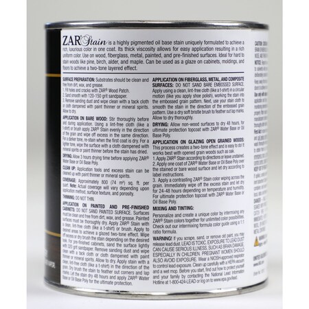 Zar ZAR Semi-Transparent Gray Cashmere Oil-Based Polyurethane Wood ...