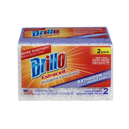 Brillo SCRUBBER SPONGE N/S 2PC 21024 | Zoro