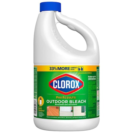 Clorox Clorox Pro Results Regular Scent Outdoor Bleach 81 oz 32438 | Zoro