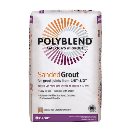 Polyblend Sanded Grout | Zoro.com