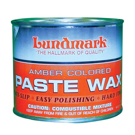 Lundmark Amber Paste Wax 1Lb 3353P01-6 | Zoro