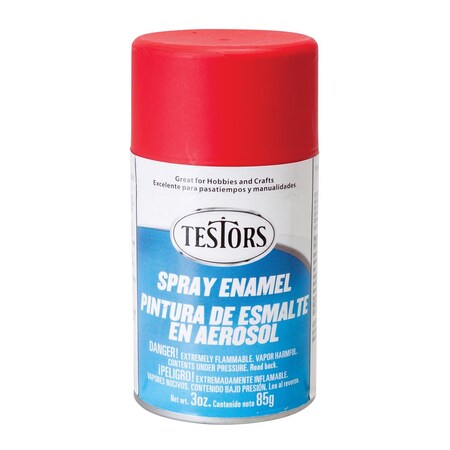 Testors Red, Flat, 3 oz 1250T | Zoro