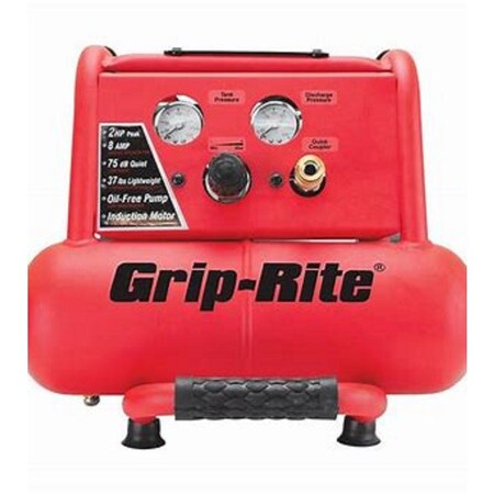 Grip-Rite AIR COMPRESSOR TANK 2GAL GR152CM | Zoro
