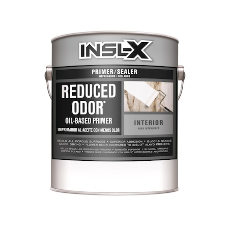 Insl-X By Benjamin Moore Insl-X Reduced Odor White Flat Oil-Based Alkyd ...