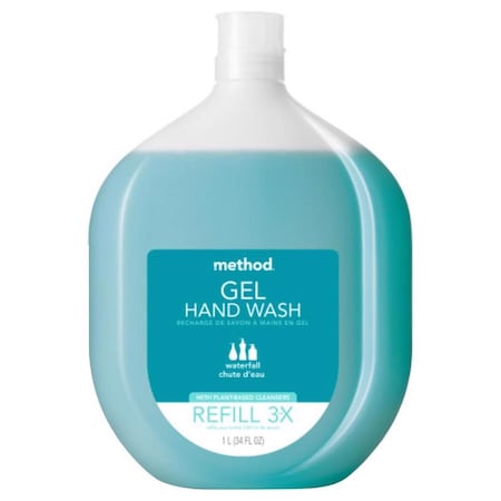 Method Waterfall Scent Gel Hand Wash Refill 34 oz 328114 | Zoro