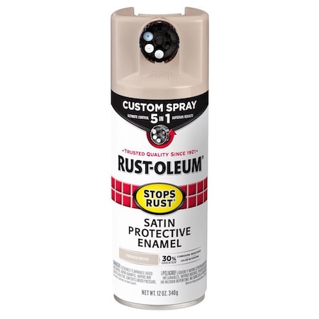 Rust-Oleum Stops Rust 5-in-1 Indoor/Outdoor Satin Beige Oil-Based Oil ...