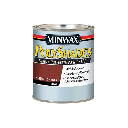 Polyshades Minwax Semi-Transparent Gloss Natural Cherry Oil-Based ...