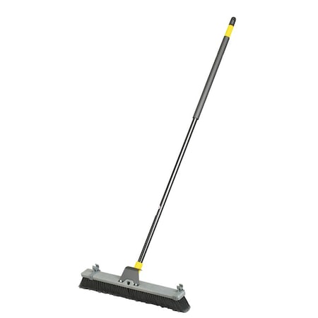 Quickie Quickie Bulldozer Polypropylene 24 in. Smooth Surface Push ...