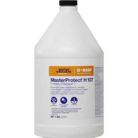 Thoro BASF MasterProtect H 107 Clear Water-Based Waterproof Sealer 1 ...