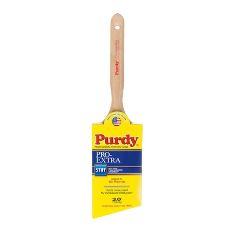 Purdy Purdy Pro-Extra Glide 3 in. Stiff Angle Trim Paint Brush ...