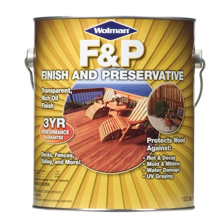 Wolman F&P Wolman F&P Satin Natural Oil-Based Wood Finish 1 gal 1439-6 ...