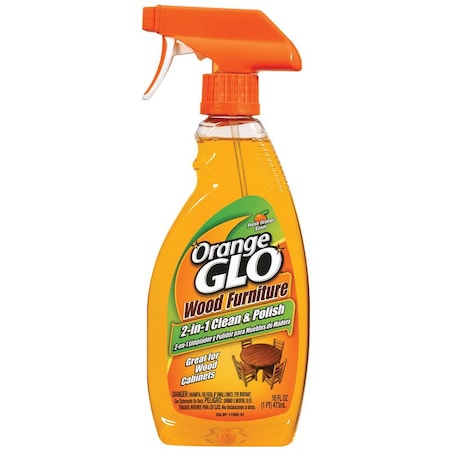 Kaboom Orange Glo Orange Scent Wood Cleaner and Polish 16 oz Liquid ...