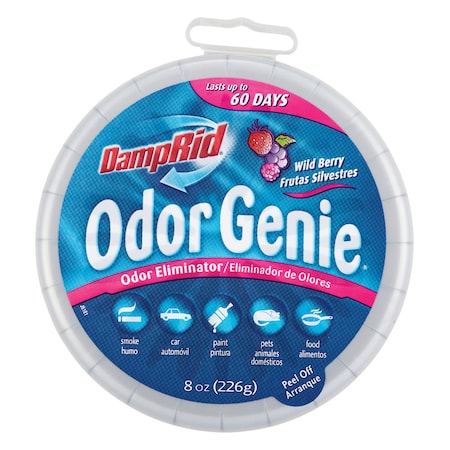 Odor Genie Odor Genie Berry Scent Odor Eliminator 8 oz Gel FG69H | Zoro
