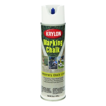 Krylon Professional White Field Marking Chalk 15 oz 5894 | Zoro