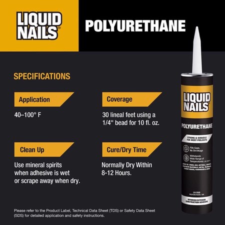 Liquid Nails Liquid Nails Polyurethane Polyurethane Construction ...