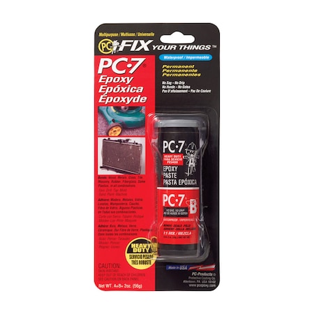 Pc-7 PC-7 Multi-Purpose Super Strength Dark Gray Epoxy 2 oz 027776 | Zoro