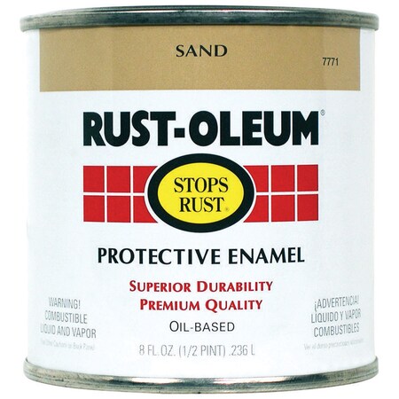 Rust-Oleum Paint.5Pt Sand R-O 7771-730 | Zoro