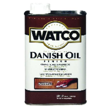 Watco Watco Transparent Natural Oil-Based Danish Oil 1 qt 242218 | Zoro