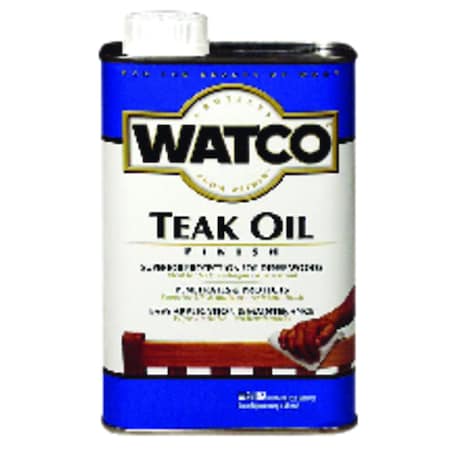 Watco Watco Transparent Clear Oil-Based Teak Oil 1 qt 242226H | Zoro