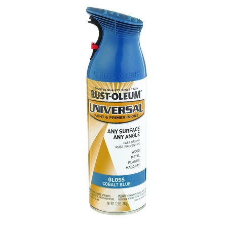 Rust-Oleum Cobalt Blue, Gloss, 12 oz 245212 | Zoro