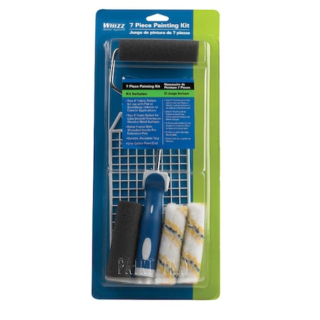 Whizz Whizz 4 in. W Mini Painting Kit Threaded End 54117 | Zoro