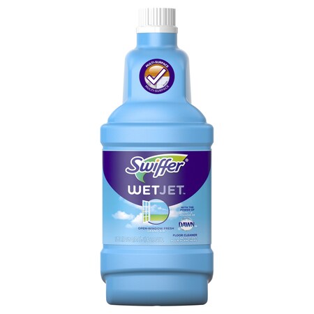 Swiffer Wet Jet Swiffer WetJet Fresh Scent Floor Cleaner Liquid 42.2 oz ...
