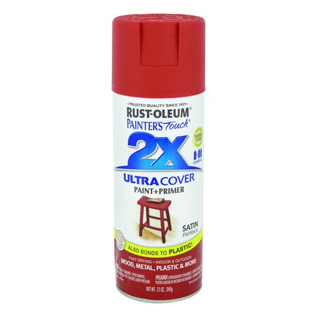 Rust-Oleum Sprypnt 2X Sat Paprika 249068 | Zoro