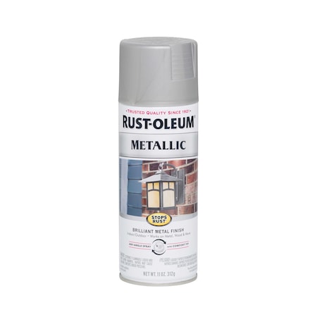 Rust-Oleum Nickel, Matte, 11 oz 7277-830 | Zoro