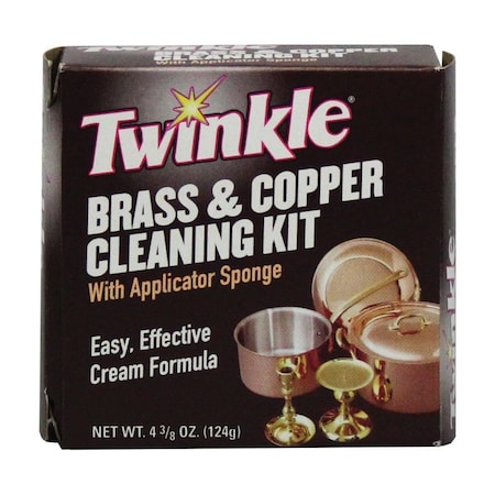 Twinkle Twinkle No Scent Brass and Copper Cleaner 4.4 oz Cream 525105 ...
