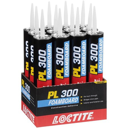 Loctite Loctite PL 300 Foamboard Acrylic Latex Construction Adhesive 28 ...