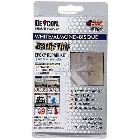 Devcon Bath/Tub Repair Kit 90216 | Zoro