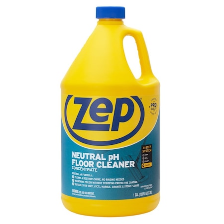 Zep Zep No Scent Floor Cleaner Liquid 128 oz ZUNEUT128 | Zoro