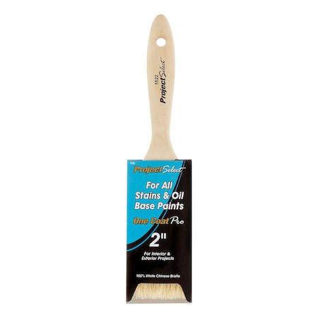 Linzer Linzer Project Select 2 in. Flat Paint Brush 1522-2 | Zoro