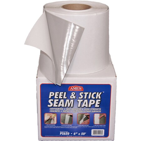 Ames Research Laboratories RUBBER SEAM TAPE 6""X50' PS650 | Zoro