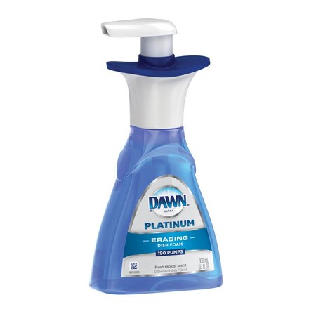 9 Elements Dawn Ultra Platinum Fresh Rapids Scent Foam Dish Soap 10.1 ...