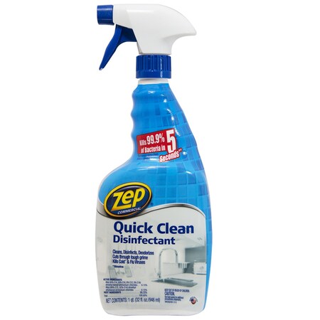 Zep Quick Clean Fresh Scent Disinfectant 32 oz ZUQCD32 | Zoro