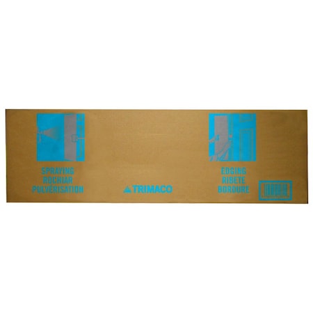 Trimaco Trimaco 10 in. W X 31 in. L Cardboard Paint Spray Shield 01031 ...