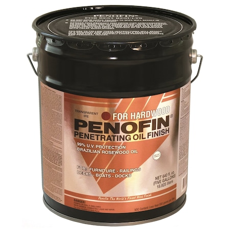 Penofin Transparent Ipe Oil-Based Penetrating Hardwood Stain 5 gal ...