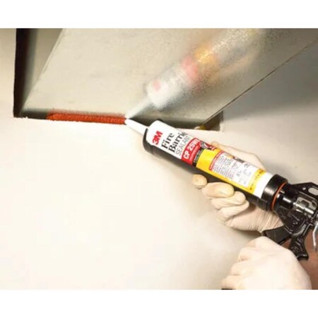 3M 3M Fire Barrier Red Intumescent Fire Stop Sealant 10.1 oz CP-25WB ...
