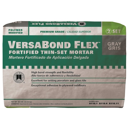 Custom Building Products Custom Building Products VersaBond Flex Gray ...