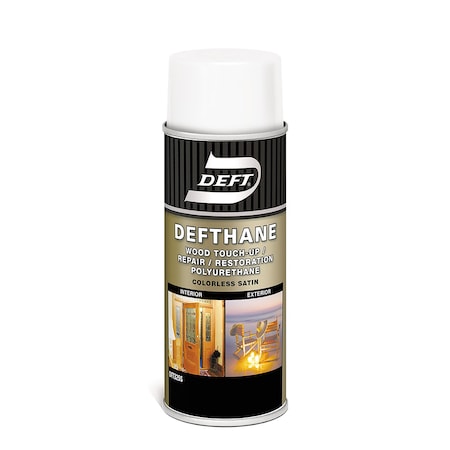 Deft Satin Clear Oil-Based Polyurethane Spray 11.5 oz DFT325S/54 | Zoro