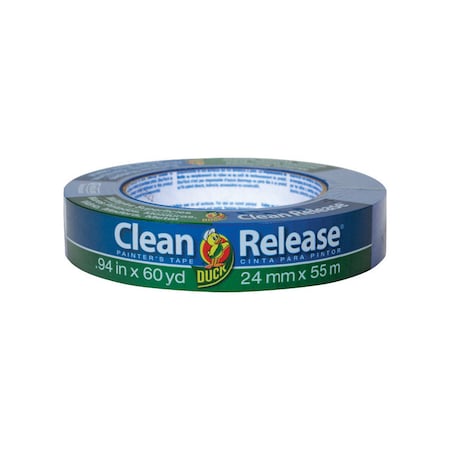 Duck Brand Duck Clean Release .94 in. W X 60 yd L Blue Medium Strength ...