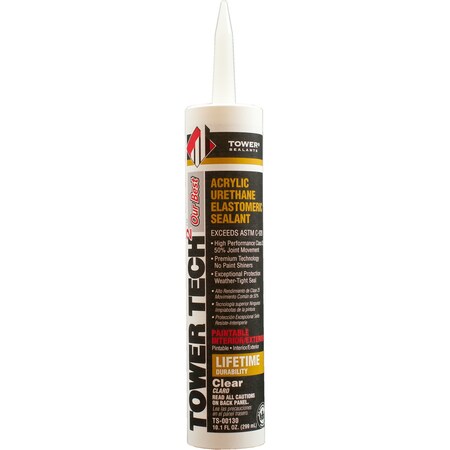 Tower Sealants Tower Tech 2 Clear Acrylic Urethane Window and Door ...