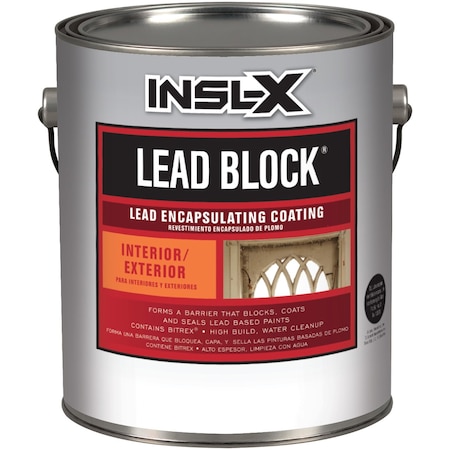 Insl-X By Benjamin Moore Insl-X Lead Block Eggshell White Water-Based ...