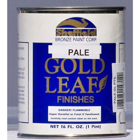 Sheffield Bronze Interior/Exterior Paint, Gloss, Pale Gold, 16 oz 4714 ...