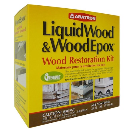 Abatron Abatron LiquidWood and WoodEpox Beige Wood Restoration Kit 24 ...